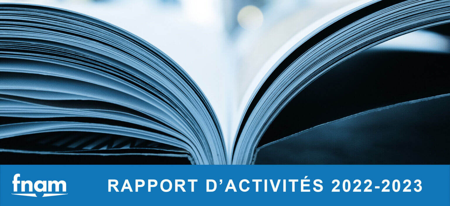 Rapport d'activités 2022-2023 - FNAM